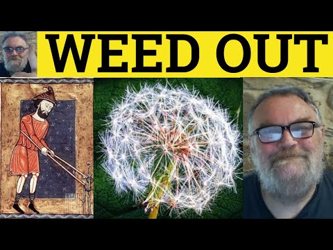 🔵 Weed Out Meaning - Weed Out Examples - Define Weed Out - Phrasal Verbs 2 - ESL British English