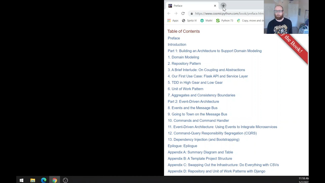 Cosmic Python: Preface