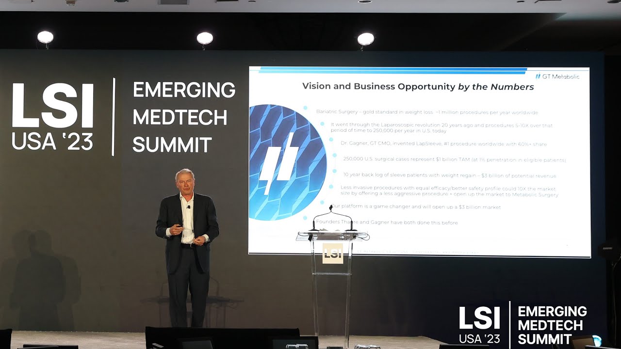 Thierry Thaure Presents GT Metabolic Solutions at LSI USA '23 - Life Science Intelligence