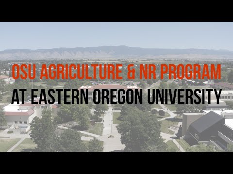 OSU Ag and NR Program at EOU