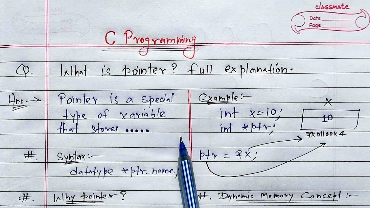 C Pointers | What is Pointer? Full Explanation | Learn Coding