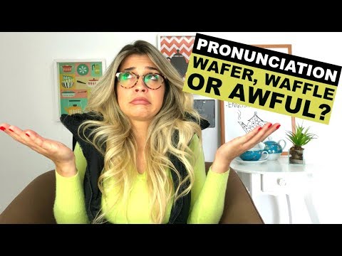 Wafer Waffle and Awful | Pronunciation | Eng
