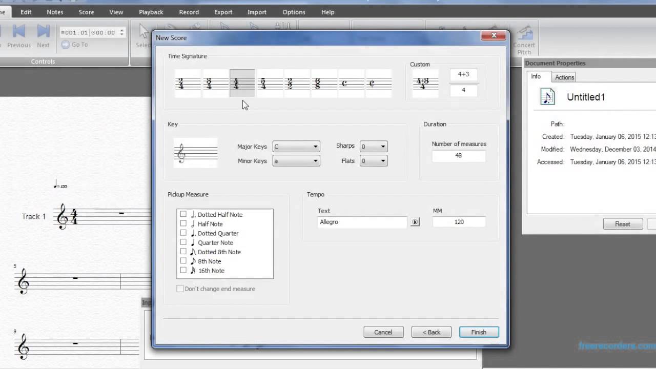 Easy To Use Sheet Music Creator