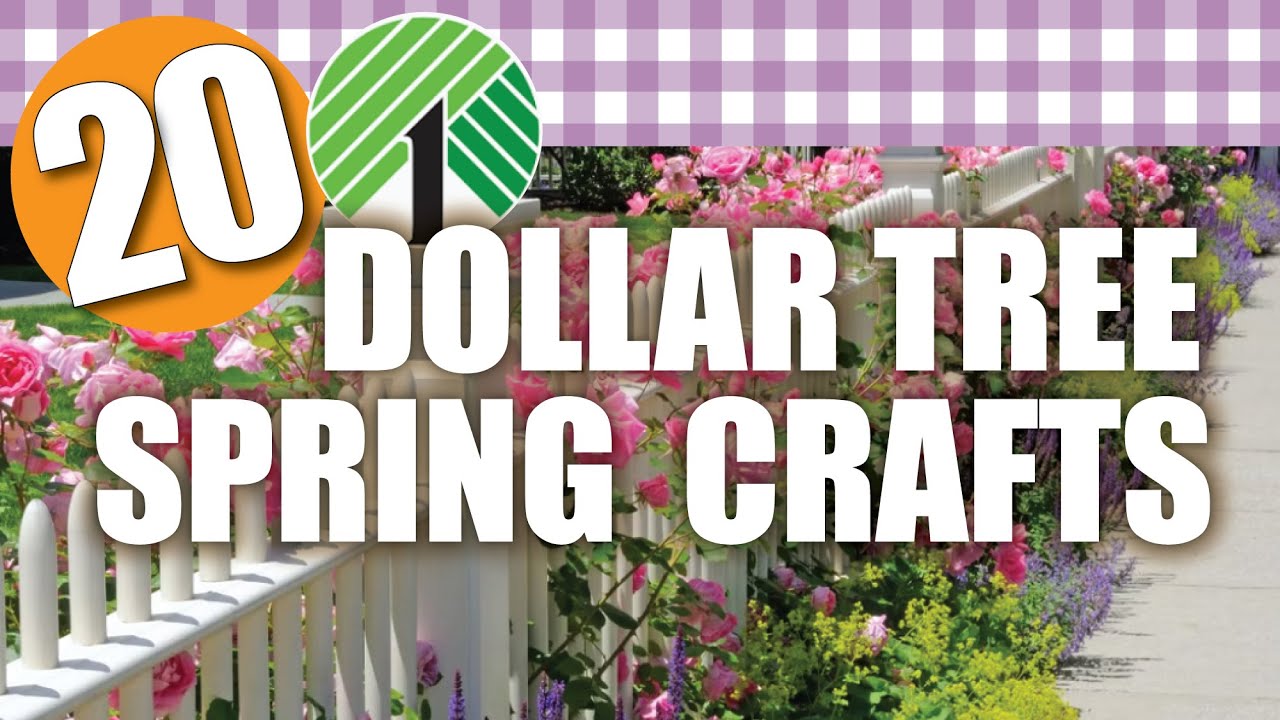 20 EASY (Spring) Dollar Tree Crafts That Look High End and Beautiful