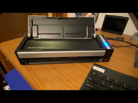 Fujitsu ScanSnap S1300i Portable Color Duplex Document Scanner for Mac.PC.video