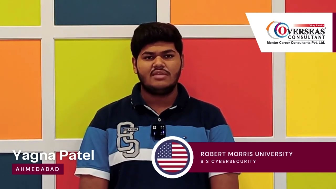 Yagna Patel l USA l Robert Morris University l Bachelor of Science in Cybersecurity