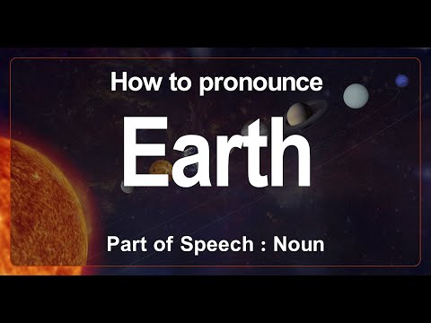 Earth Pronunciation Correctly in English , How to Pronounce Earth in American English