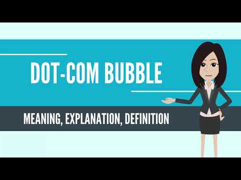 What Is DOT-COM BUBBLE? DOT-COM BUBBLE Definition & Meaning