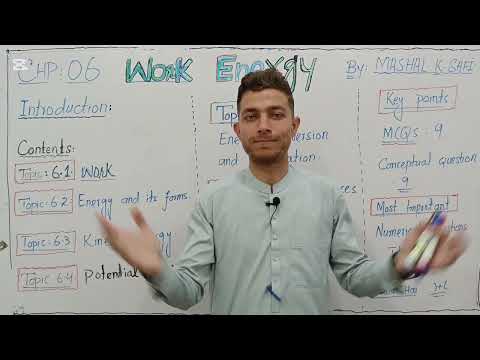 Class 9 Physics Chapter 6 - Work & Energy: Full Contents Explained (2025) Lec 01