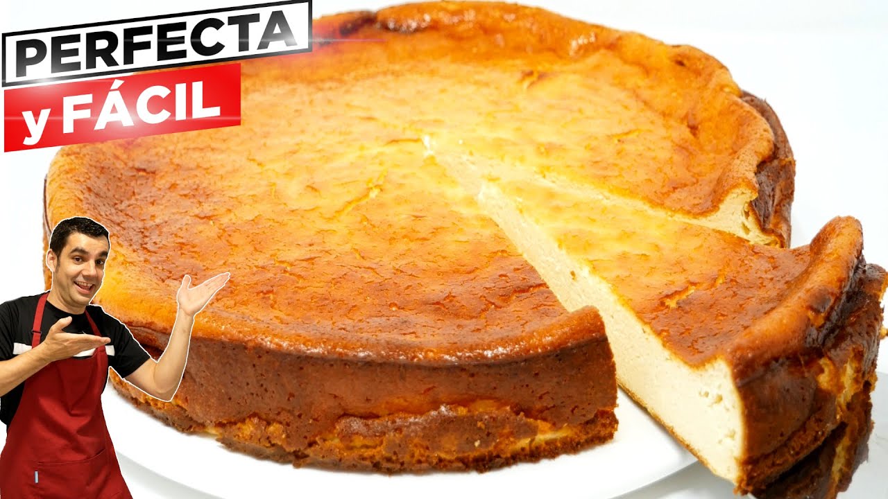 TARTA de QUESO PERFECTA y MUY FÁCIL 🍰🥧  | SIEMPRE sale PERFECTA , Receta simple y deliciosa # 811