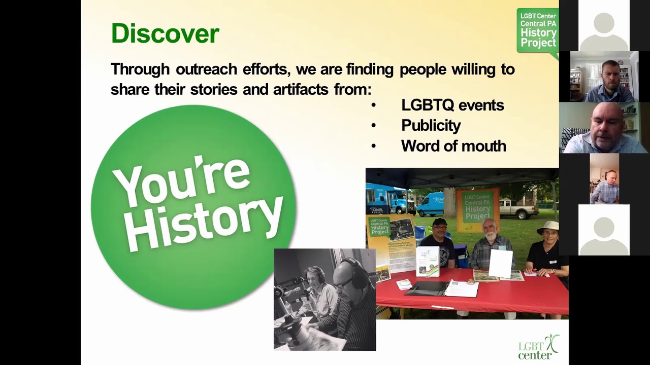 Community History Dialog - Organizing a Community to Preserve its History