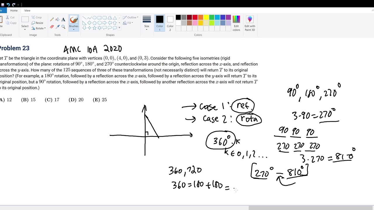 AMC 10A 2020 Problem 23