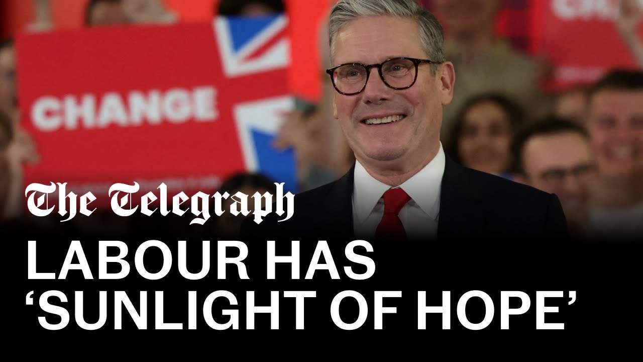 'Change begins now', says Sir Keir Starmer in first speech after ...