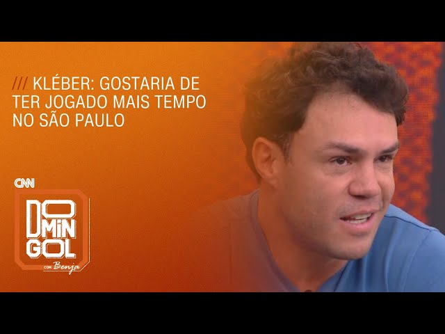 Kléber Gladiador se arrepende de saída do São Paulo: “Gostaria de ter jogado mais lá” | CNN Brasil