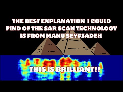Evidence & Pyramid SAR scan tech explained brilliantly by @ManuSeyfzadeh #ancientegypt