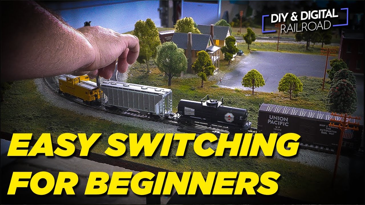 SIMPLE Model Railroad Switching for Absolute Beginners