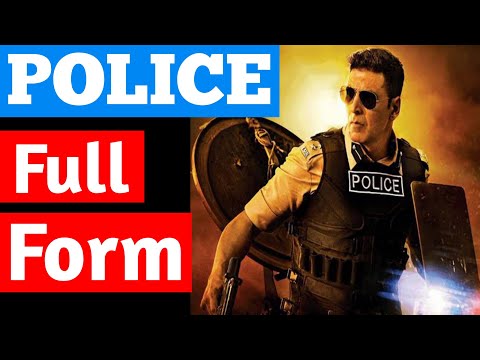 Police full form | Full form of police | #shorts #police
