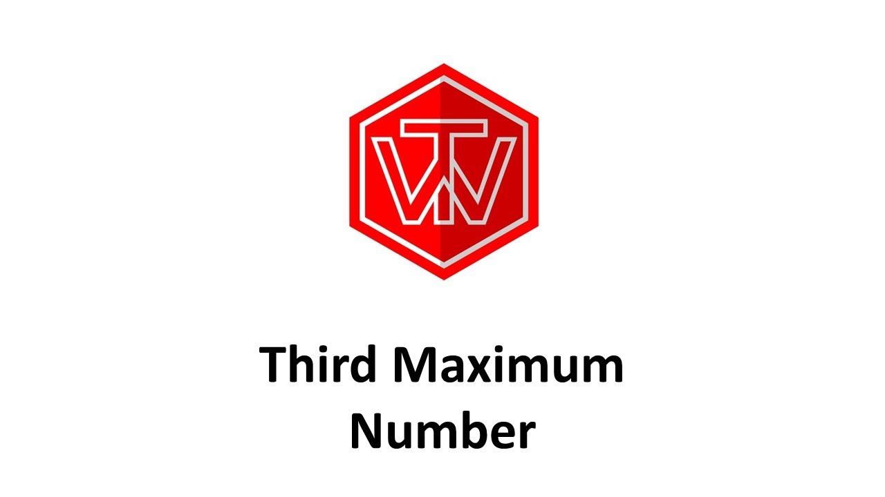 Third Maximum Number | LeetCode 414 | Coding Interview Tutorial