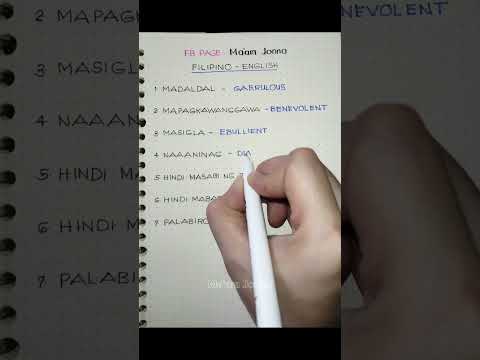 #filipino #english #translation #highfalutinwords #vocabularywords #tutorials #misssulat #maamjonna