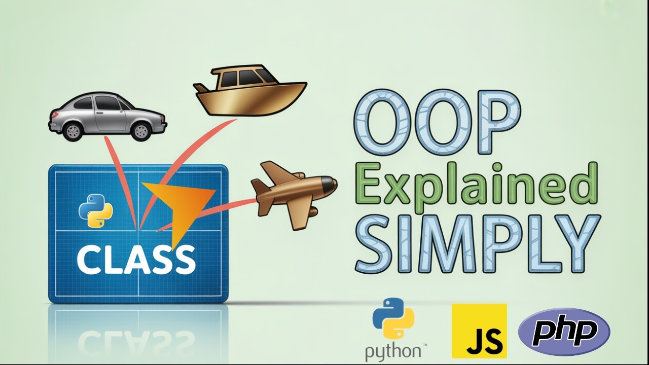 Python vs JavaScript vs PHP [3A] OOP Basics Made EASY! Class & Object