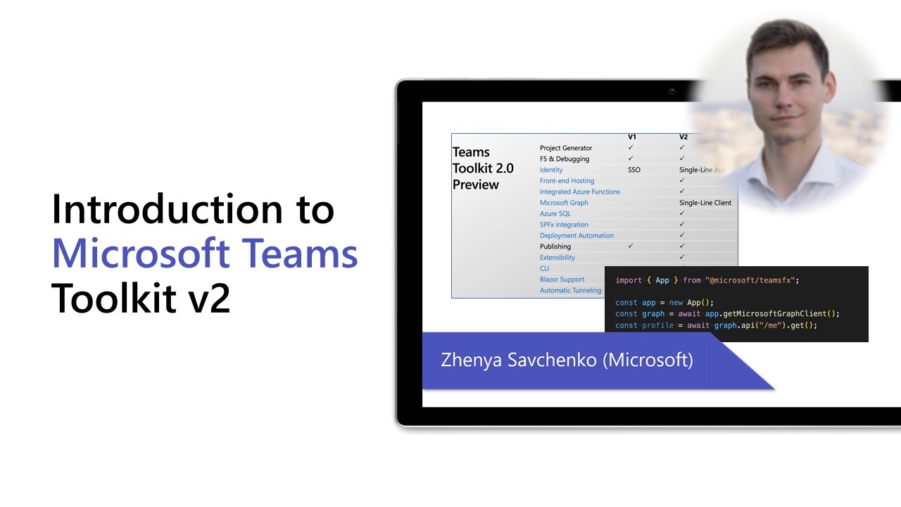 Introduction to Microsoft Teams Toolkit v2