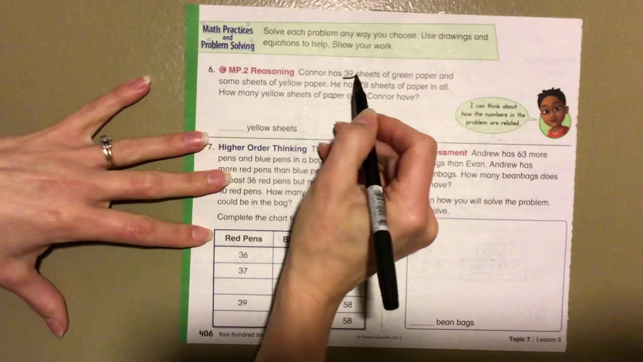2nd grade math lesson 7-3