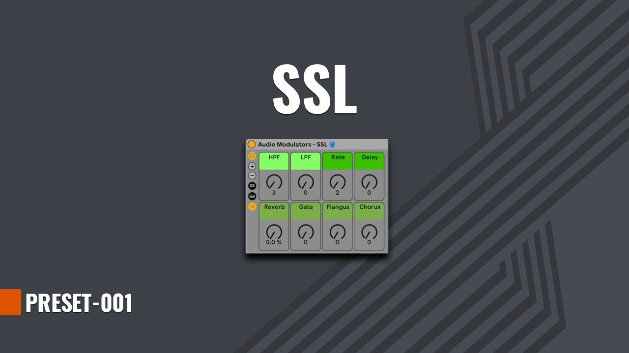 Audio Modulators - Preset 001: SSL