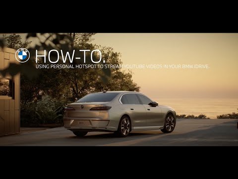 How to Use Personal Hot Spot to Stream YouTube Videos | BMW How-To