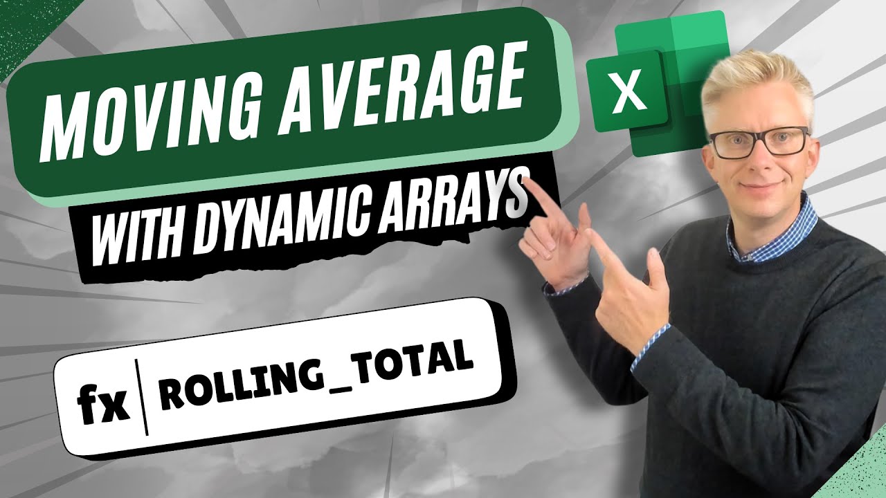 Excel: Moving Averages with Dynamic Arrays Today! Excel: Moving Averages with Dynamic Arrays Today!