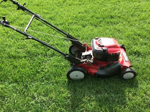 Snapper Big 6 Lawn Mower Model P216012 - First Start After Drive Ring Part V - April 8, 2015