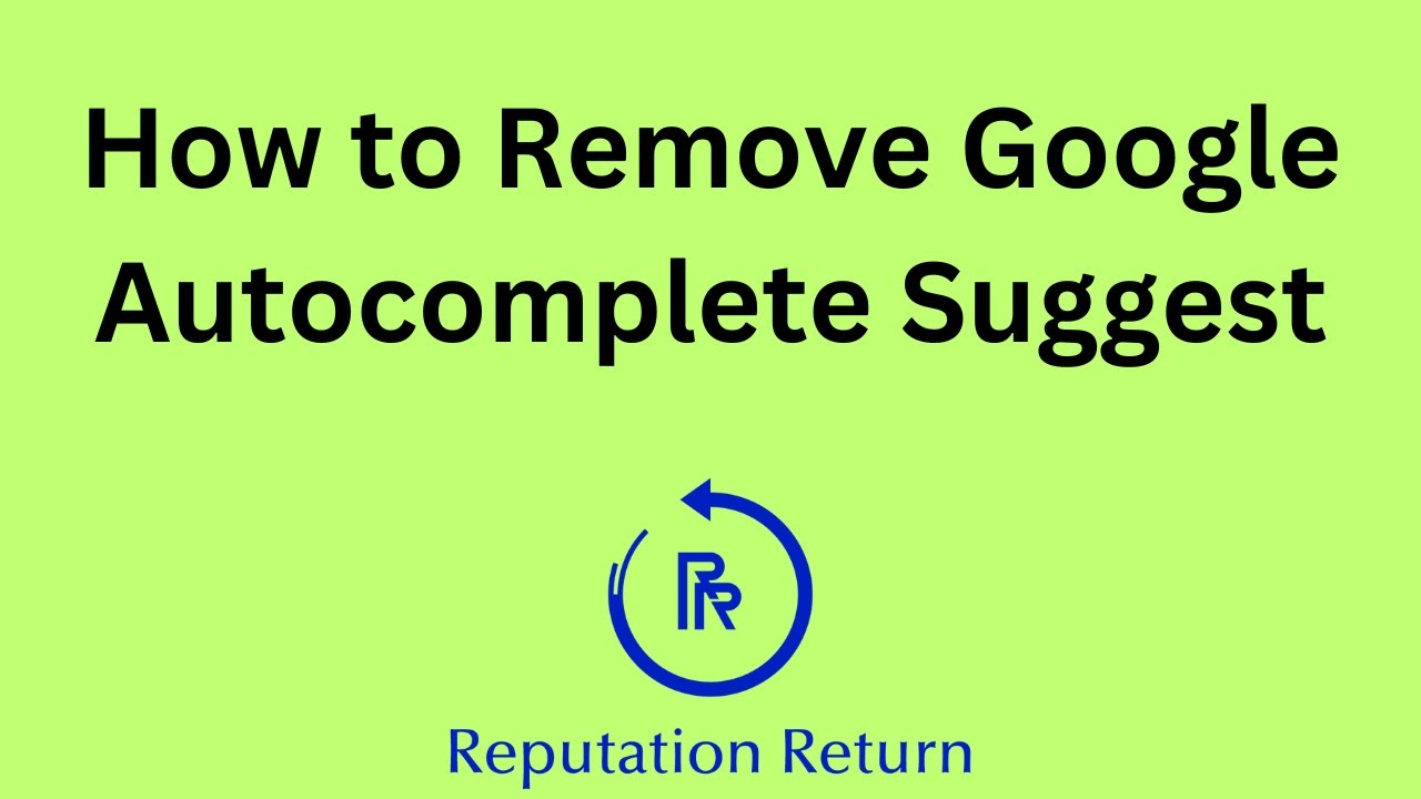 How to Remove Google Autocomplete Suggest