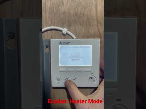 Ecodan heat pump into HEATER mode for emergency hot water. Immersion back up only.