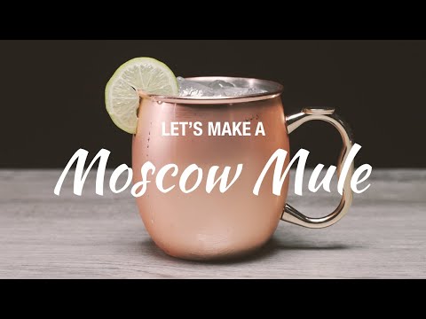 Moscow Mule Cocktail - Drink Recipe