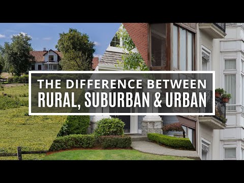 The Difference Between Rural, Suburban, and Urban Communities