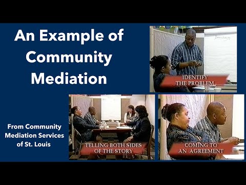 Example of Community Mediation