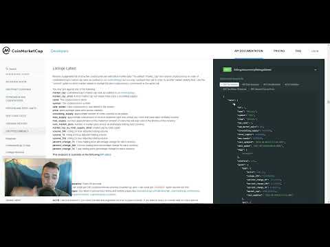 Building your CoinMarketCap API query link - How to Guide