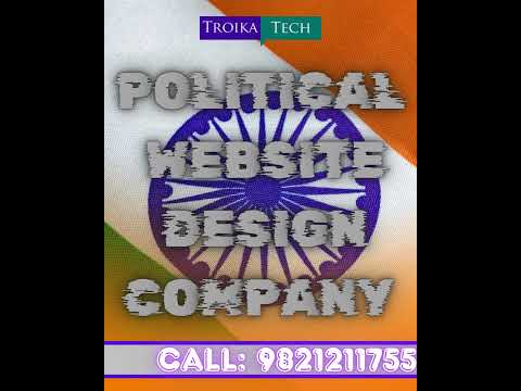 Top Political Website Designing Company in Mumbai | Election Campaign Web Design by Troika Tech
