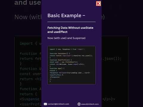 React 19’s Game-Changing Hook: use()!