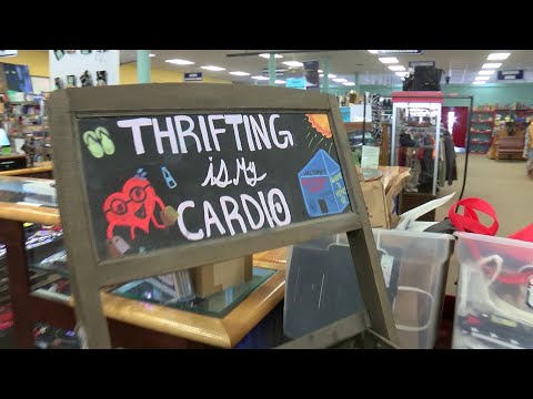 More locals turning to thrift stores