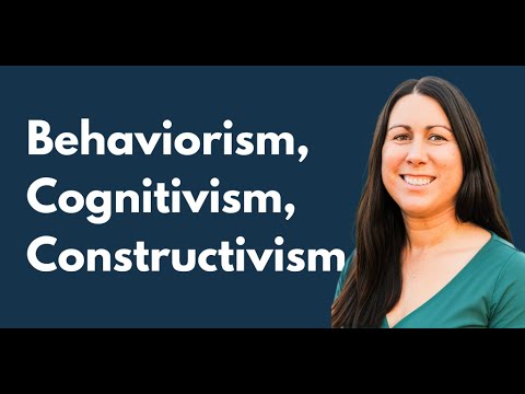 Big 3 Learning Theories: Behaviorism, Cognitivism, Constructivism!