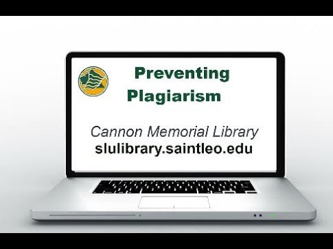 Preventing Plagiarism
