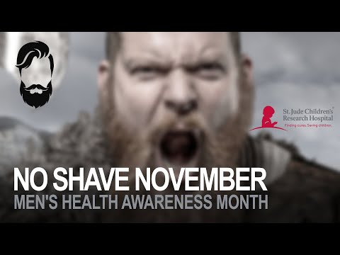 No Shave November Men's Health Awareness Month Fundraiser