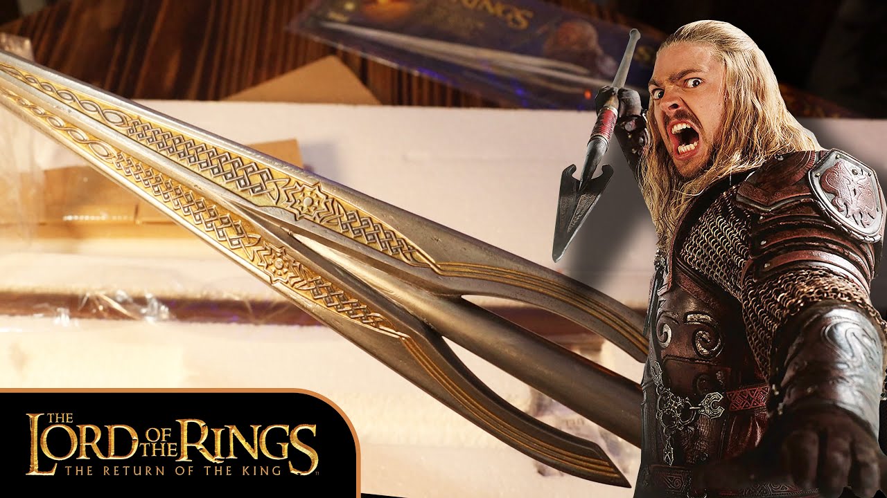 Spear of Eomer Unboxing & Review from The Lord of the Rings by United Cutlery