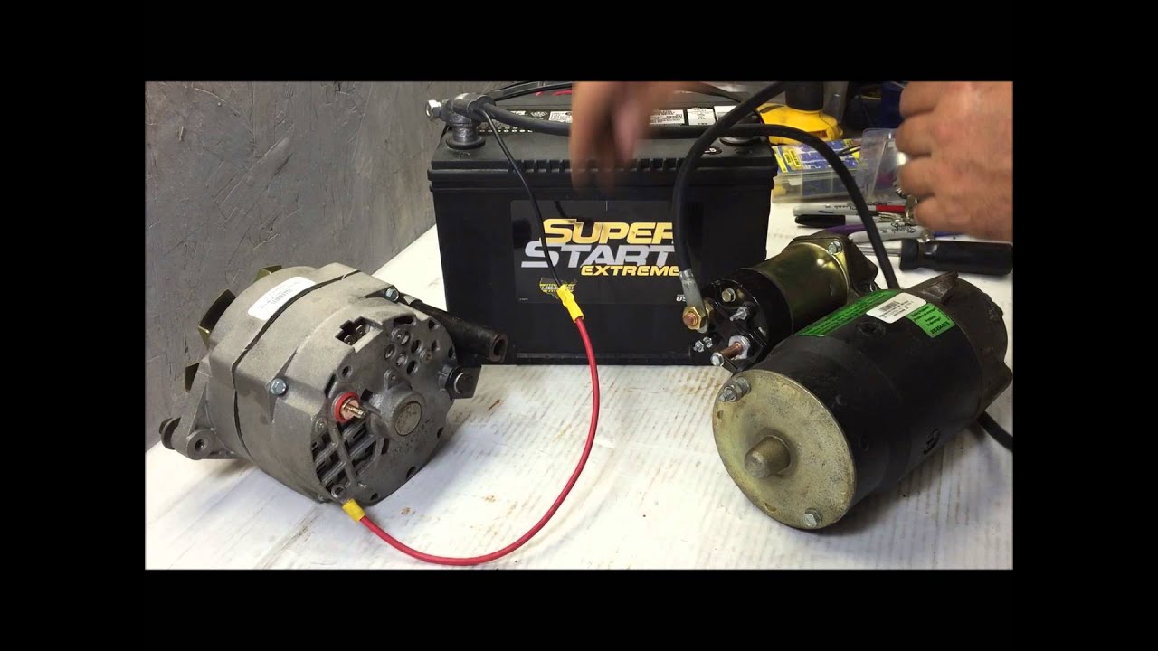 64-72 charging system wire up using GM 3 wire internally regulated alternator