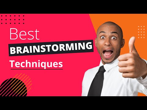 Best Brainstorming techniques for Productive Work | MUST FOLLOW Techniques for Brainstorming