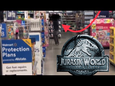 Well, This guy had somewhat of a freak out at Walmart: Jurassic world fallen kingdom toy hunt