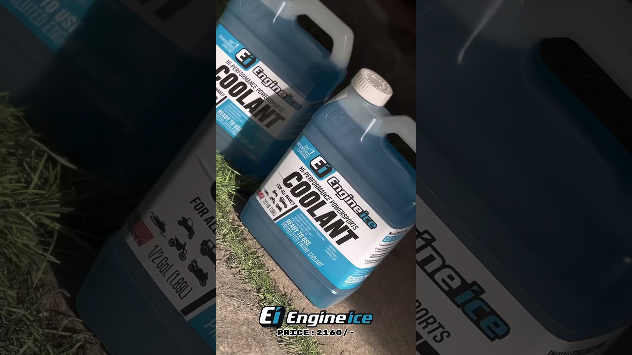 Engine ice High performance Coolant #coolant #motorbike #htrzmodz #bangalorebikers