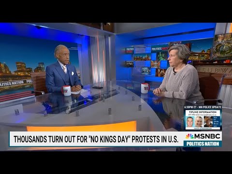 Randi Weingarten joins Rev. Al Sharpton to discuss #NoKings Day
