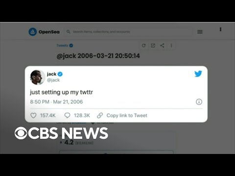 Auction for NFT of Jack Dorsey's first tweet extended after top bid of $280