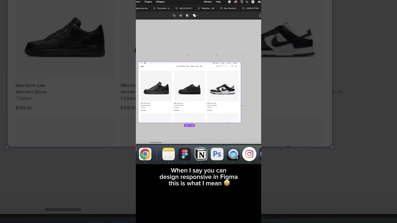 Responsive design in #figma #autolayout #ui